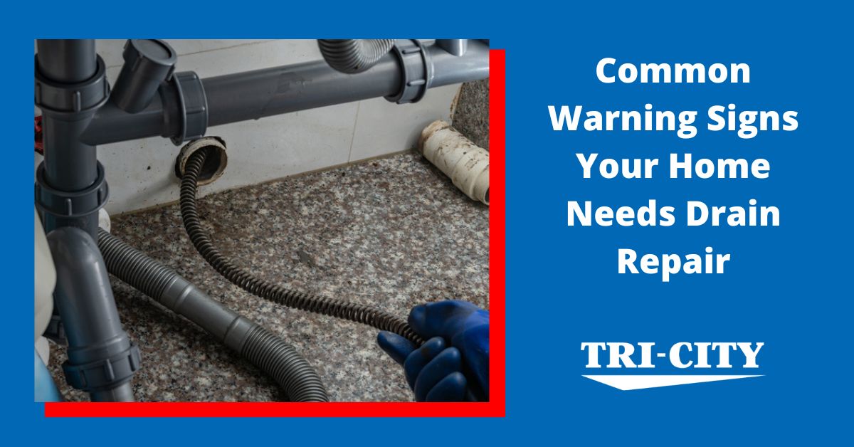 Common Warning Signs Your Home Needs Drain Repair